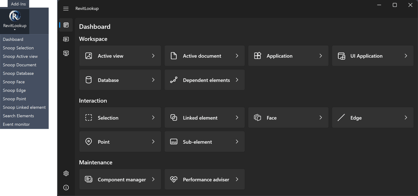 Revit Lookup: insights for Revit API developers - Infralligence